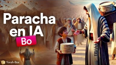 Résumé de la Paracha Bo en animation Vidéo IA