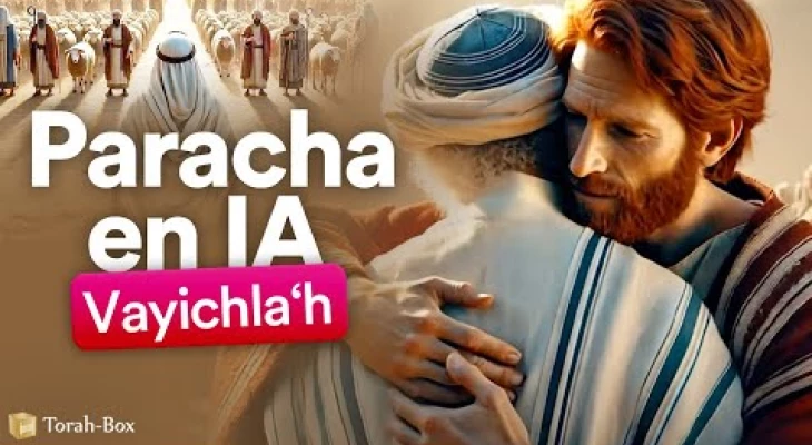 Résumé de la Paracha Vayichla'h en animation Vidéo IA
