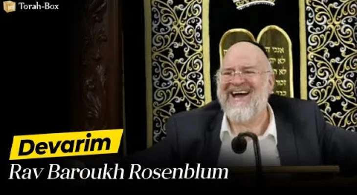 La Paracha Dévarim avec Rav Rosenblum - Rav Baroukh ROSENBLUM