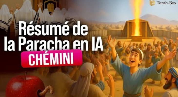 Résumé de la Paracha Chémini en animation Vidéo IA