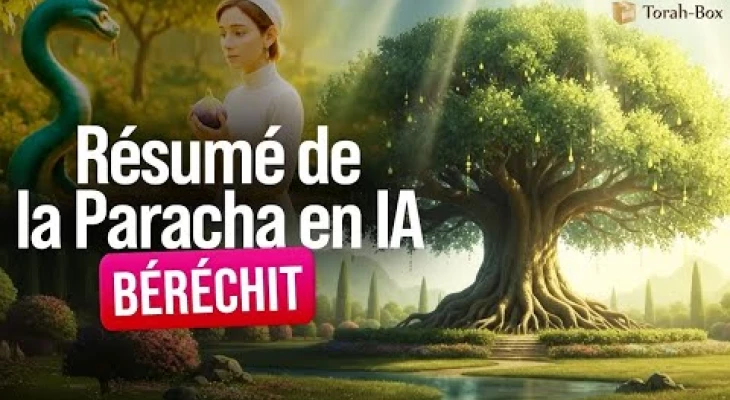 Résumé de la Paracha Béréchit en animation Vidéo IA